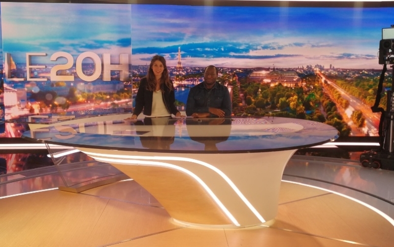 Les jeunes journalistes de La Chance à TF1 • La Chance